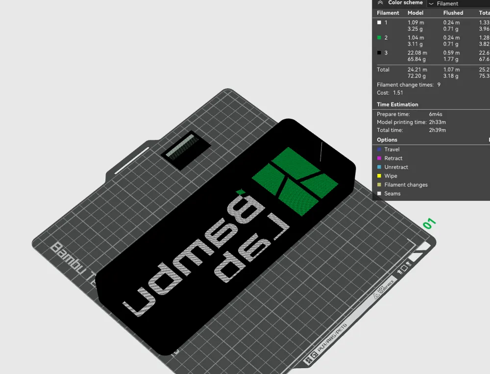 Bambu Lab Lightbox LED Lamp by braga3dprint MakerWorld: Download Free ...