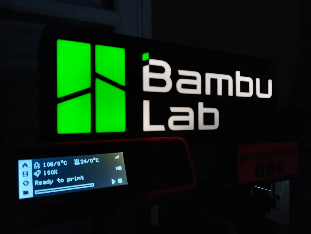 Bambu Lab Lightbox LED Lamp by braga3dprint MakerWorld: Download Free ...