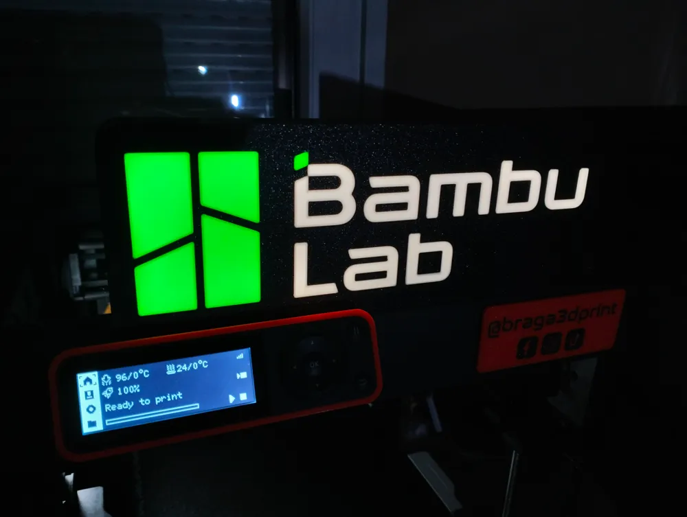 Bambu Lab Lightbox LED Lamp by braga3dprint MakerWorld: Download Free ...
