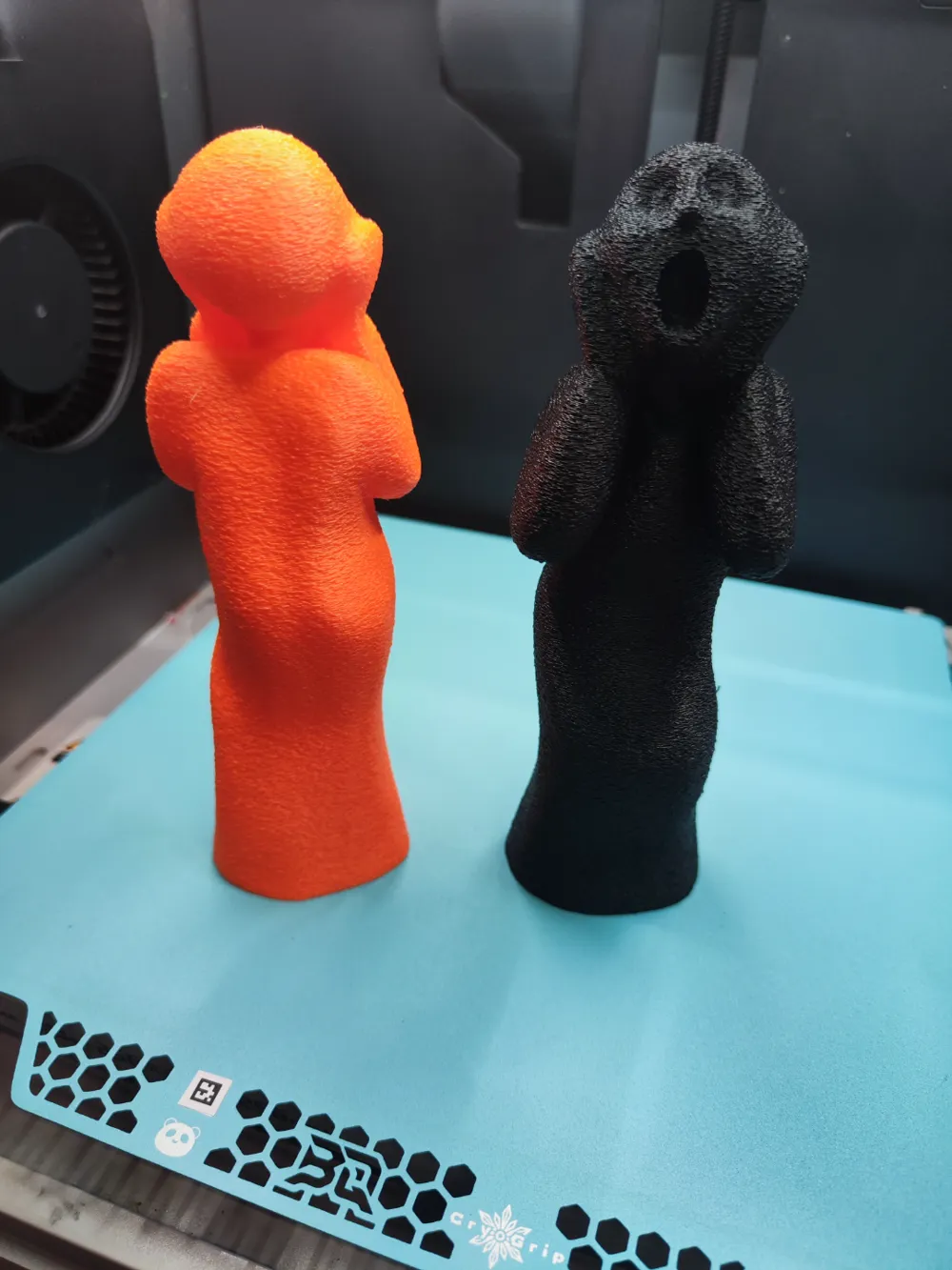 Artistic statue "The Scream" by Edvard Munch - Free 3D Print Model ...