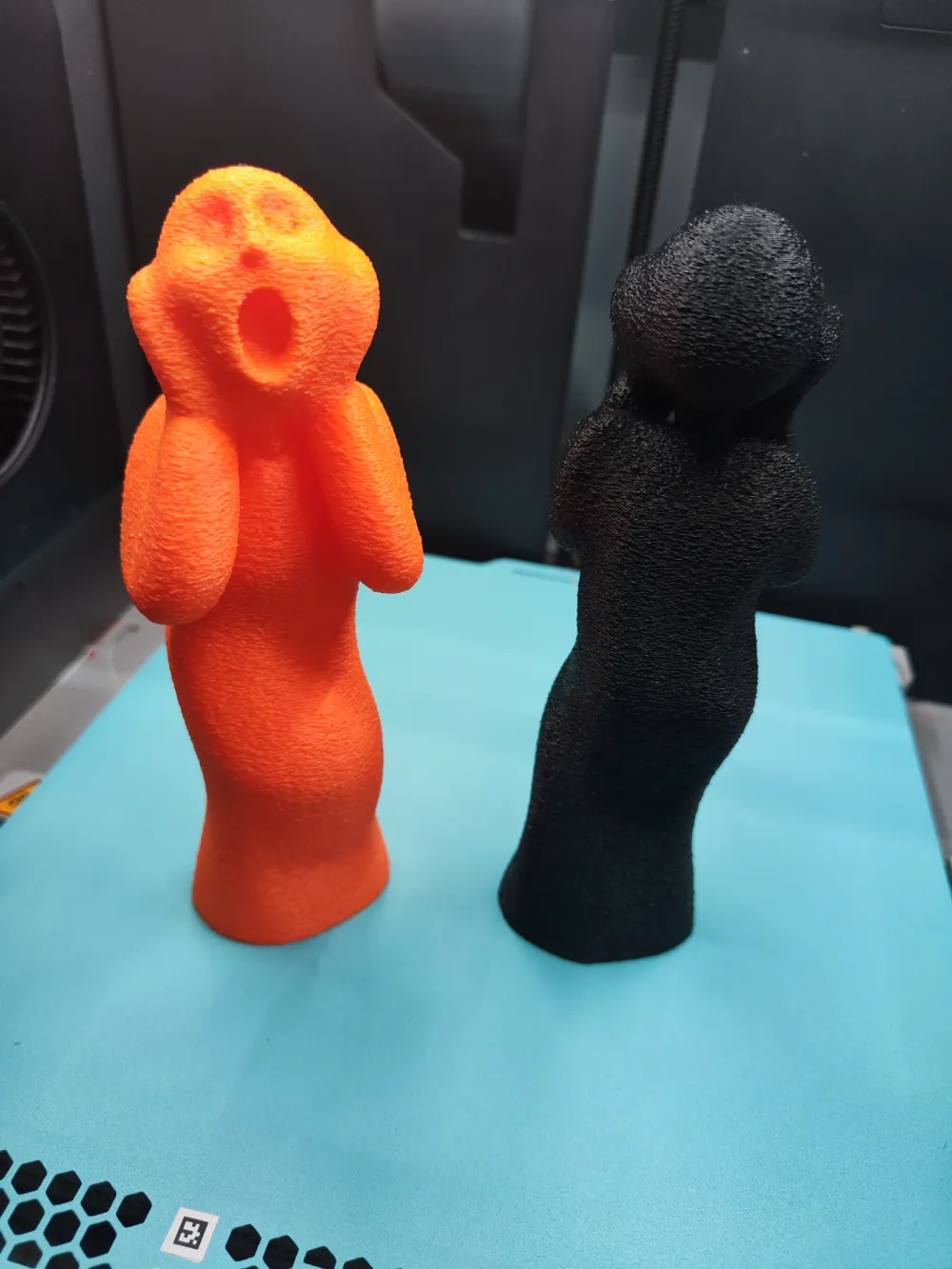 Artistic statue "The Scream" by Edvard Munch - Free 3D Print Model ...