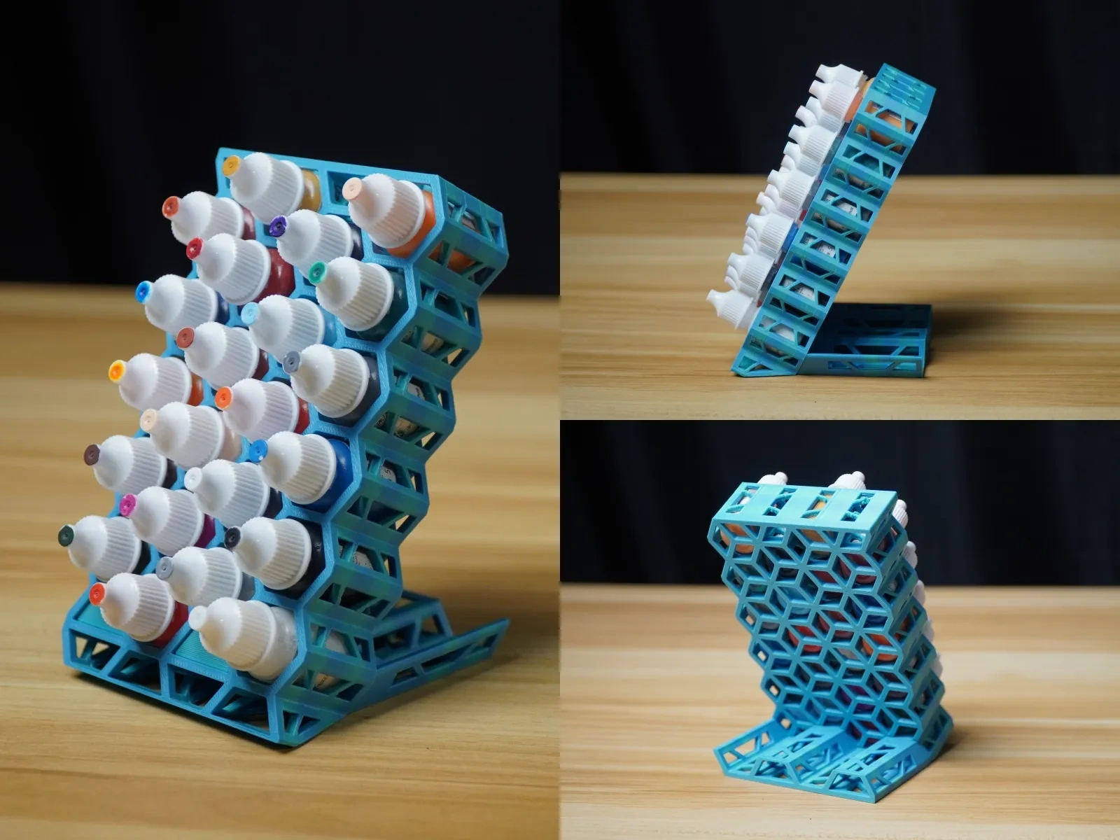 Hand-painted paint rack, hand-painted storage rack (Chieftain Continent ...