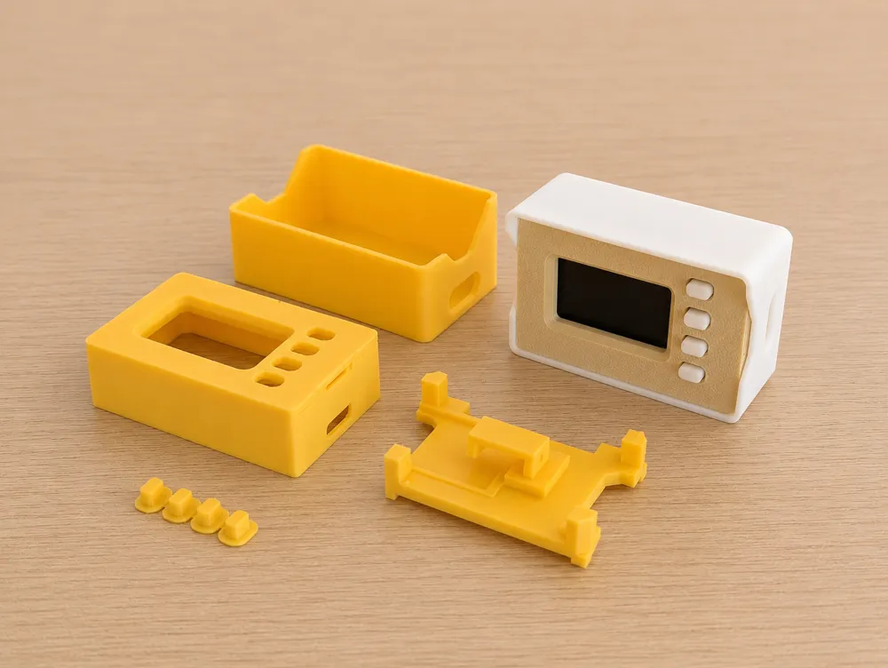 OLED 0.96" + 4 Buttons & ESP32 S3 Super Mini Case - Free 3D Print Model ...