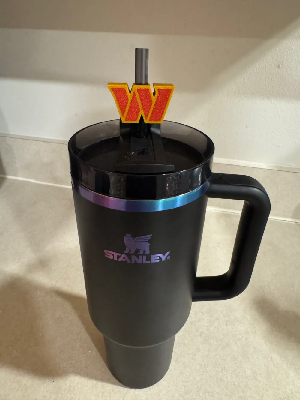 Washington Commanders Stanley Cup Straw Topper - Free 3D Print Model ...