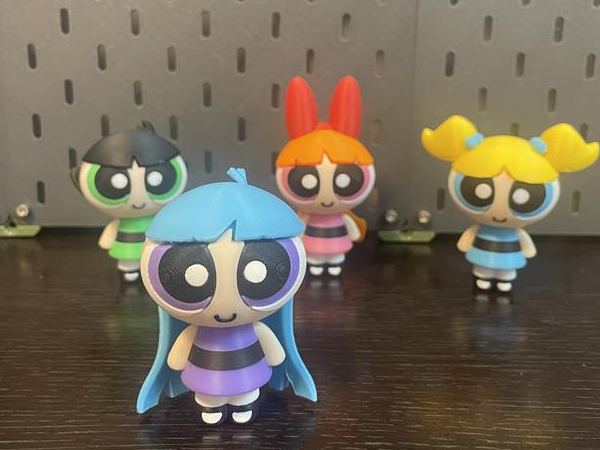 The Powerpuff Girl, Bliss by SHADOU MakerWorld: Download Free 3D Models