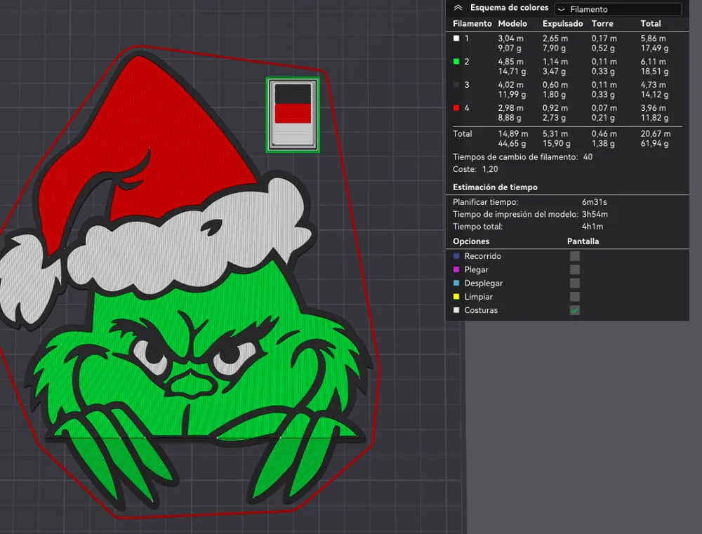 Christmas Grinch Sign, Independent - Free 3D Print Model - MakerWorld