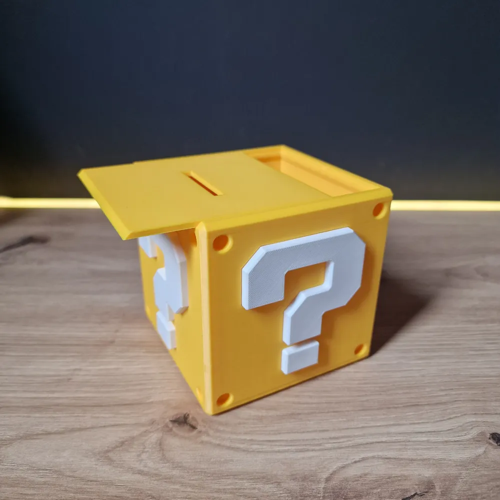 Mario Bros Alcancía Piggy Bank - Free 3D Print Model - MakerWorld