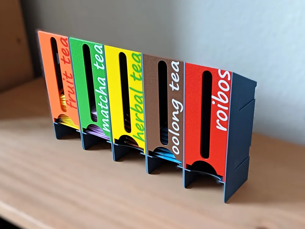 Tea bag dispenser - Free 3D Print Model - MakerWorld