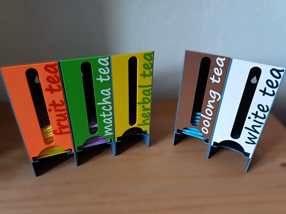 Tea bag dispenser - Free 3D Print Model - MakerWorld