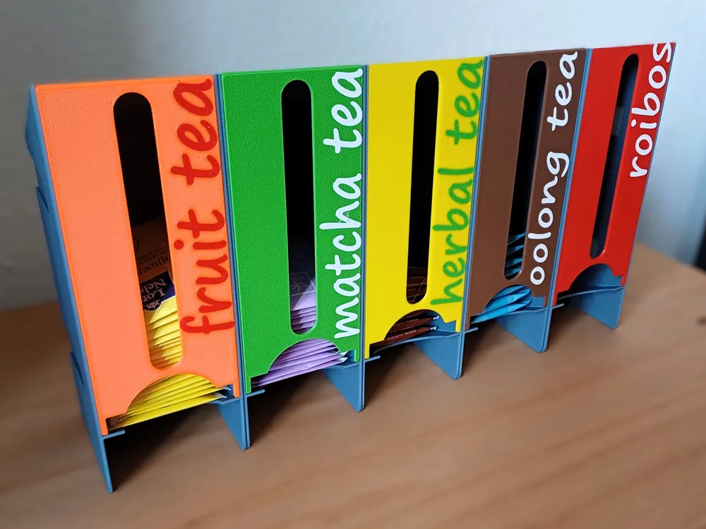 Tea bag dispenser by Printed_3DMakerWorld: Download Free 3D Models