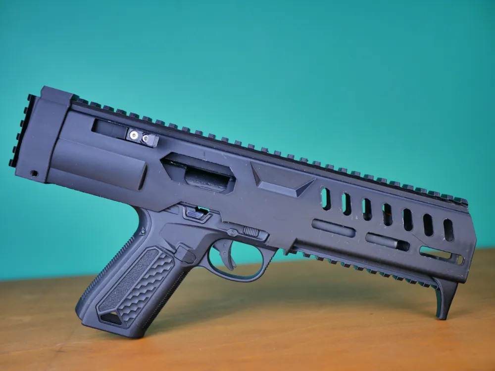 STV-7 AAP-01 bodykit - Picatinny stock version by OpenShot MakerWorld ...