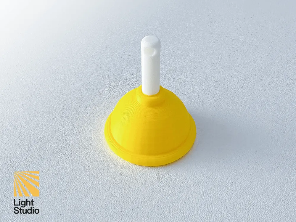 Rotatable Plunger Fidget Finger Toy Keychain by Light Studio - MakerWorld