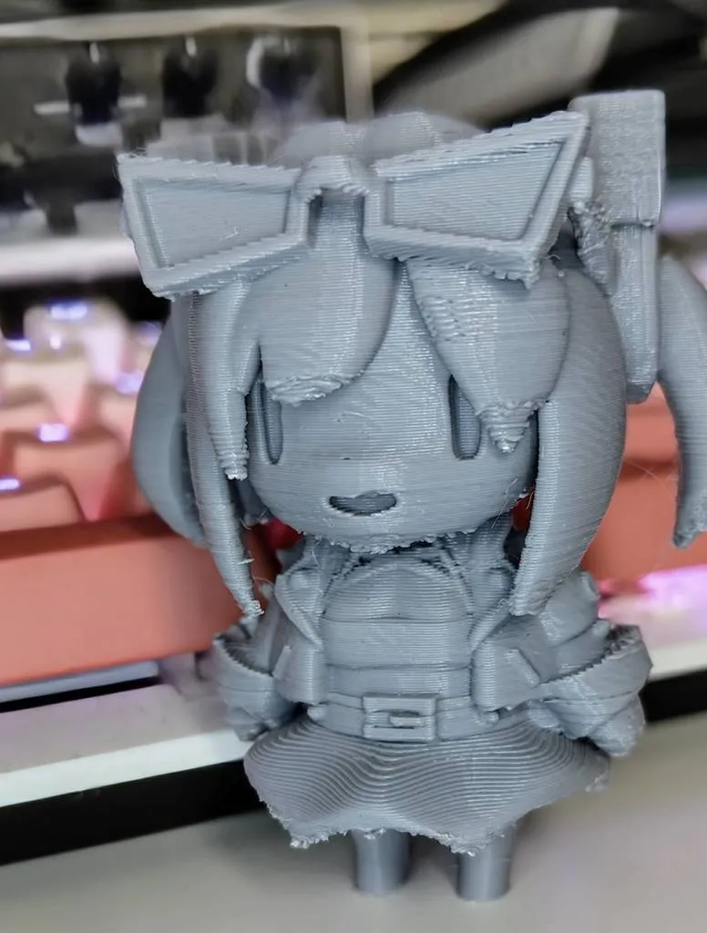 Burnice Chibi from Zenless Zone Zero by CHCH1818 - MakerWorld