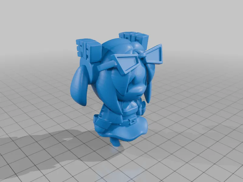 Burnice Chibi from Zenless Zone Zero by CHCH1818 - MakerWorld