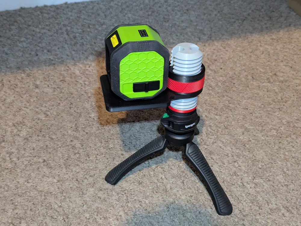 Adjustable Height Laser Level Platform - Free 3D Print Model - MakerWorld