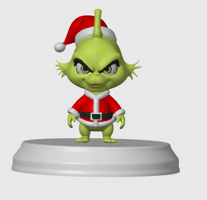 GRUMPY BABY GRINCH by Sky3D - MakerWorld