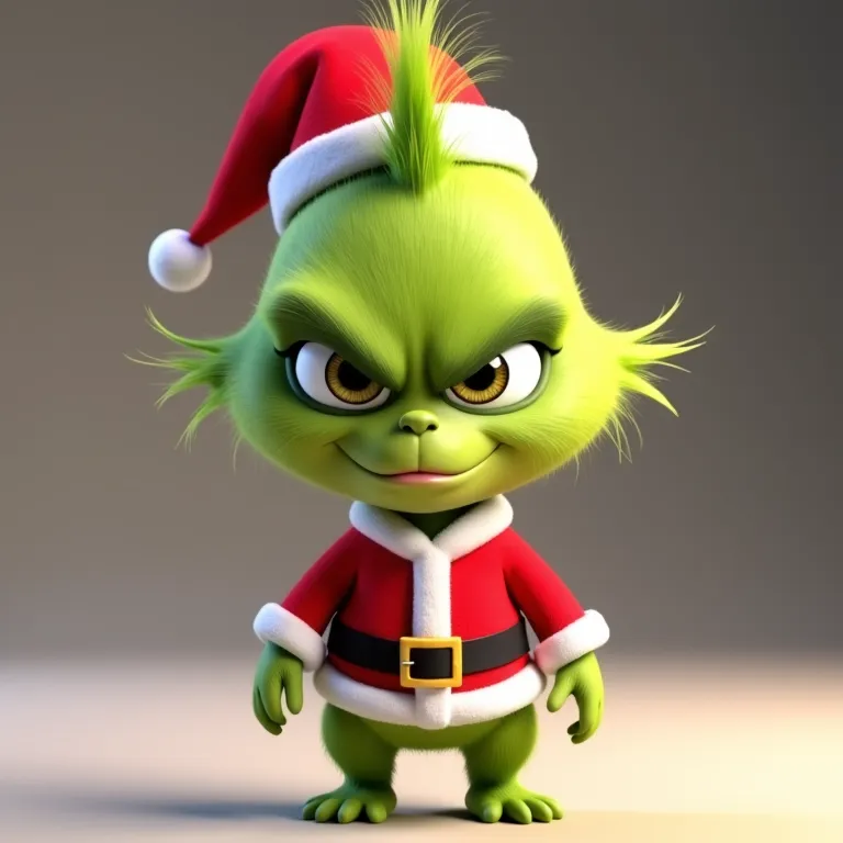 GRUMPY BABY GRINCH by Sky3D - MakerWorld