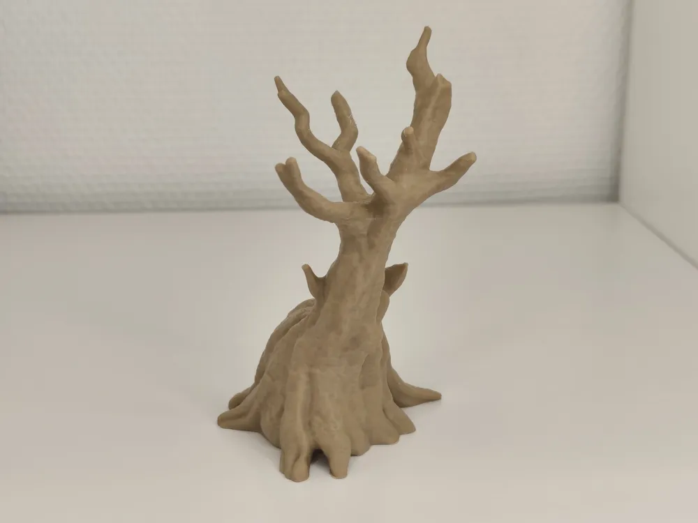 Gnarled Dead Tree Hollow Cave - Tabletop Terrain - Free 3D Print Model ...