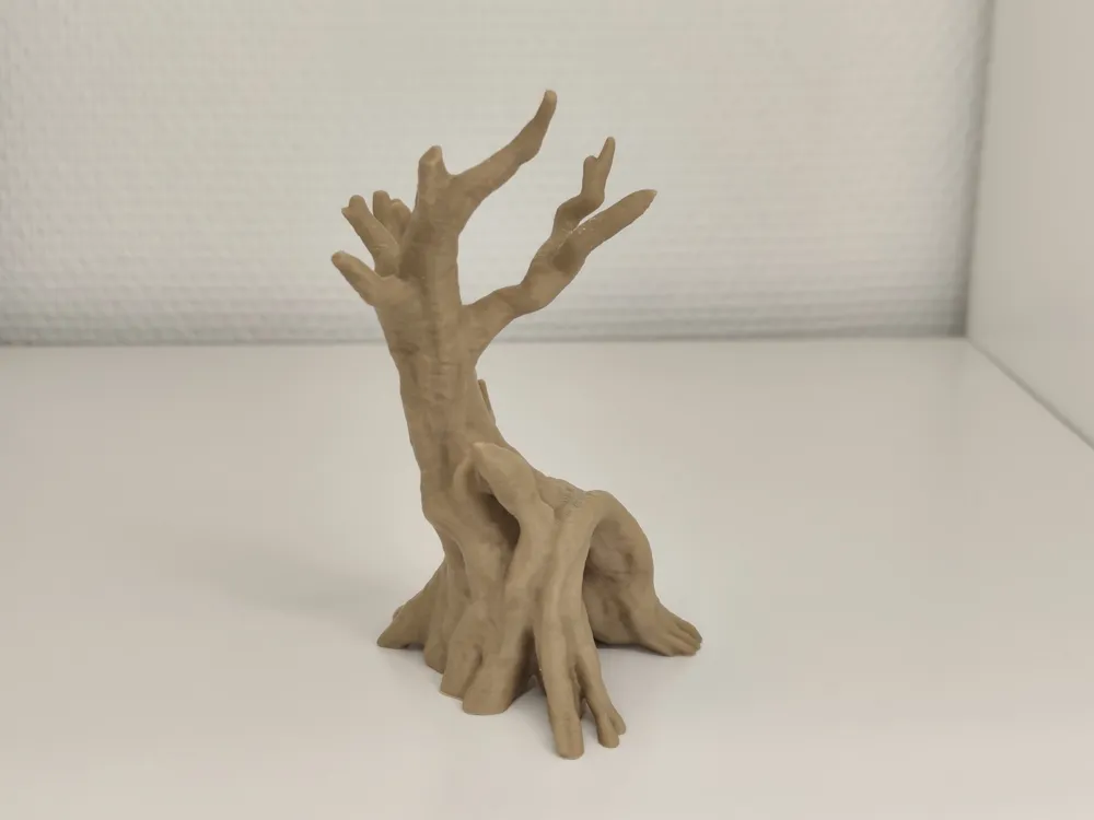 Gnarled Dead Tree Hollow Cave - Tabletop Terrain - Free 3D Print Model ...