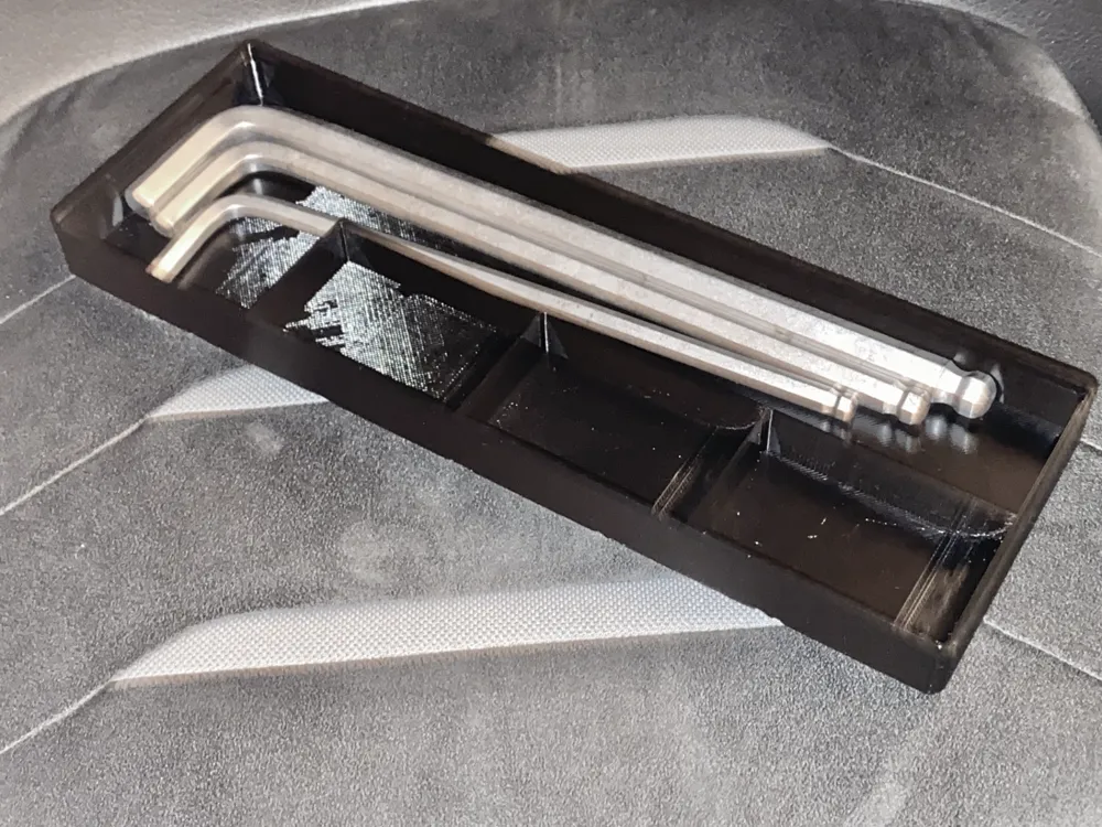 Gridfinity Refined allen key compartment Remixed by Tucki800 - MakerWorld