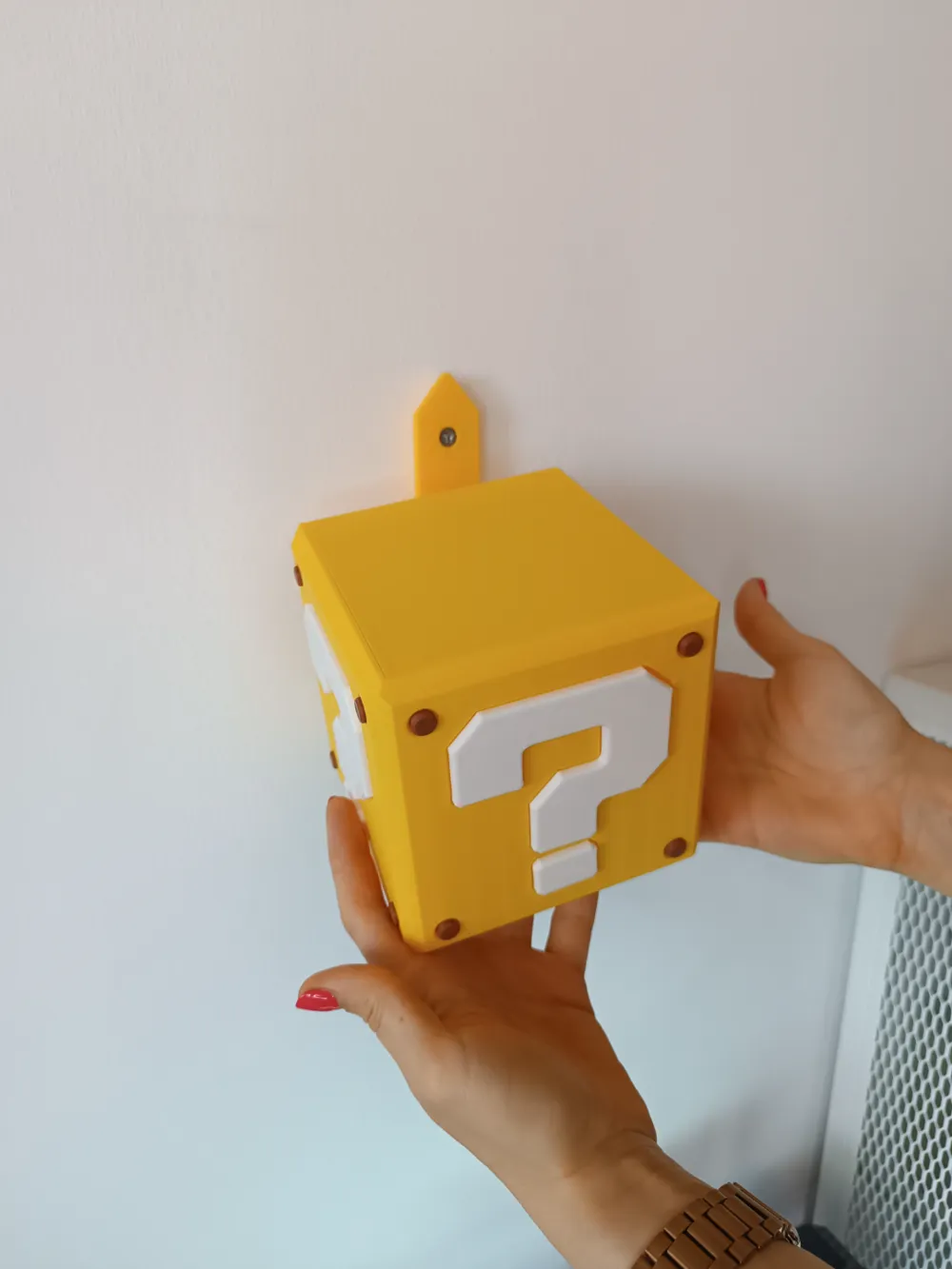 Super Mario Hidden Storage Shelf by Valeria Momo & Mattia - MakerWorld