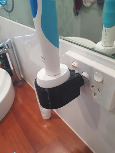 Oral B Charger Holder Remixed by Le_Dave MakerWorld: Download Free 3D ...