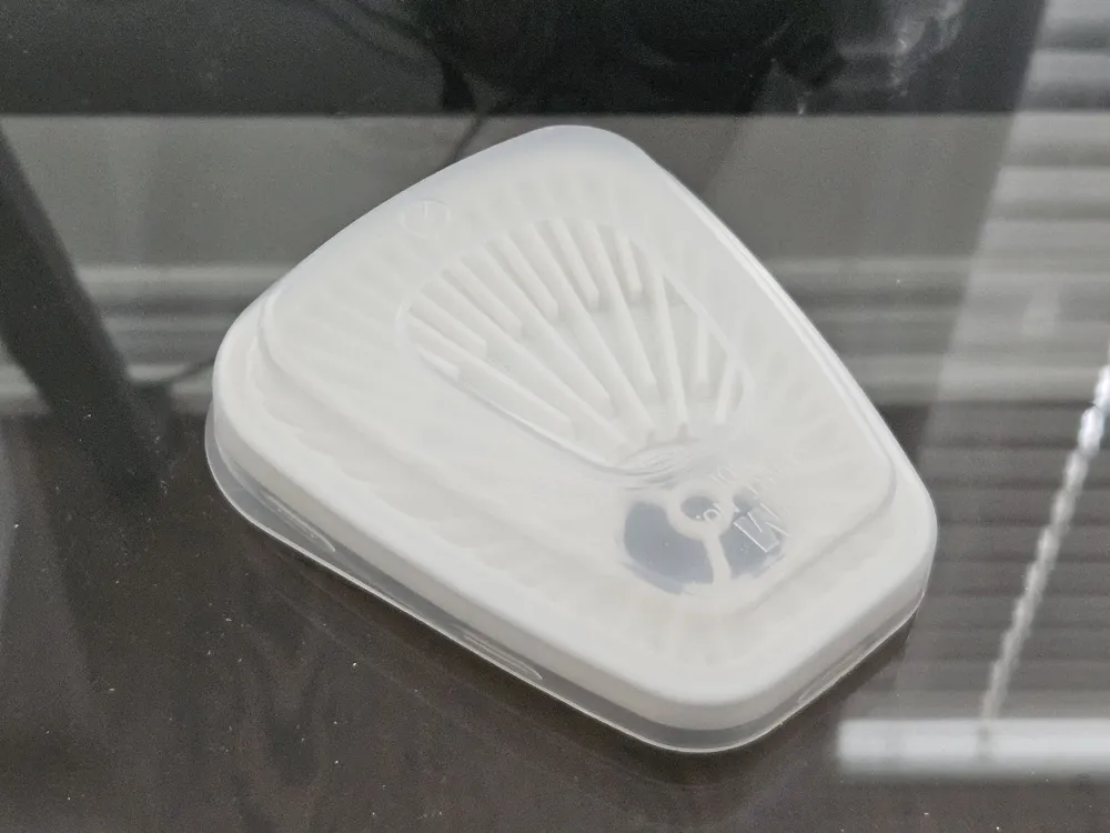 3M 603 N95 pad filter adapter for respirator mask - Free 3D Print Model ...