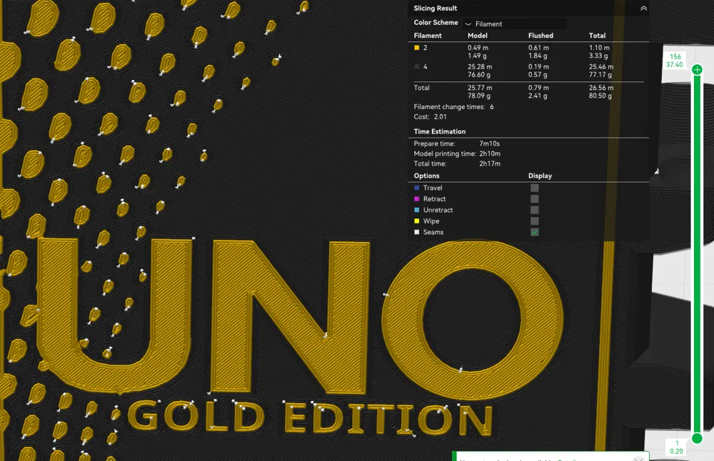 Uno Gold Edition Card Box - SnapLock - Free 3D Print Model - MakerWorld
