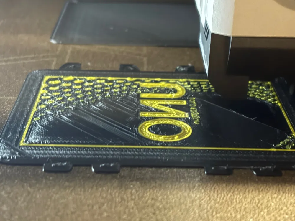 Uno Gold Edition Card Box - SnapLock - Free 3D Print Model - MakerWorld