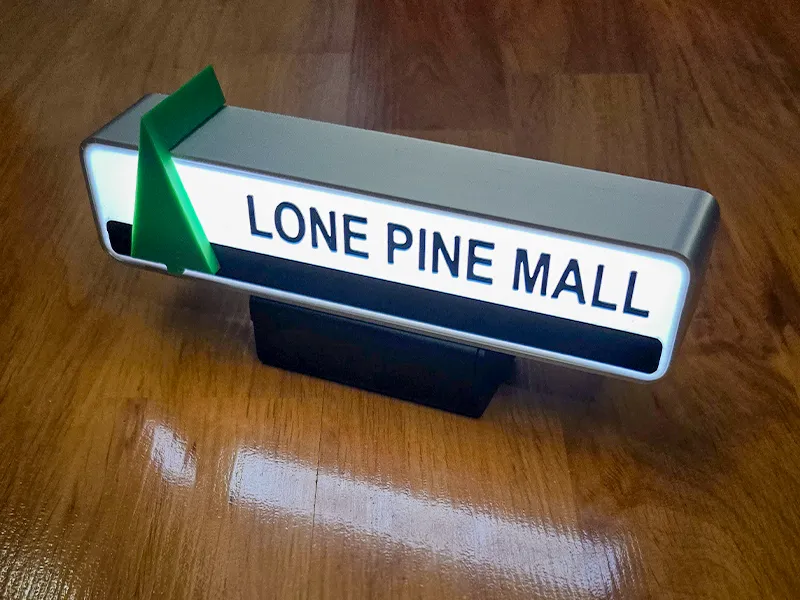 Back To The Future - Twin Pines Mall by Benares Custom Works MakerWorld ...