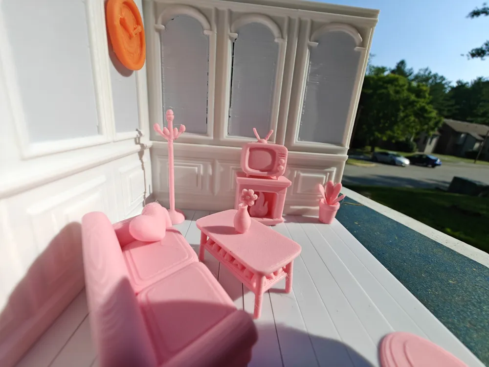 Barbie Series - Livingroom Set/Accessories - Free 3D Print Model ...