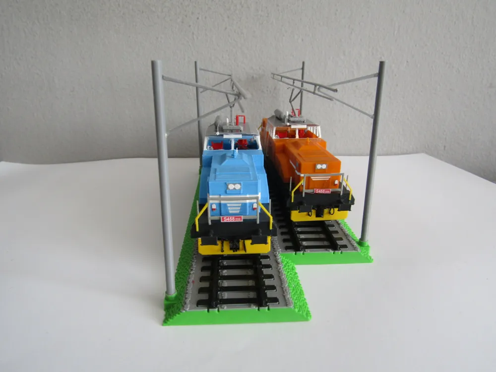 Electric Locomotive S4580 ČSD (Badger) H0 by Petr L. MakerWorld ...