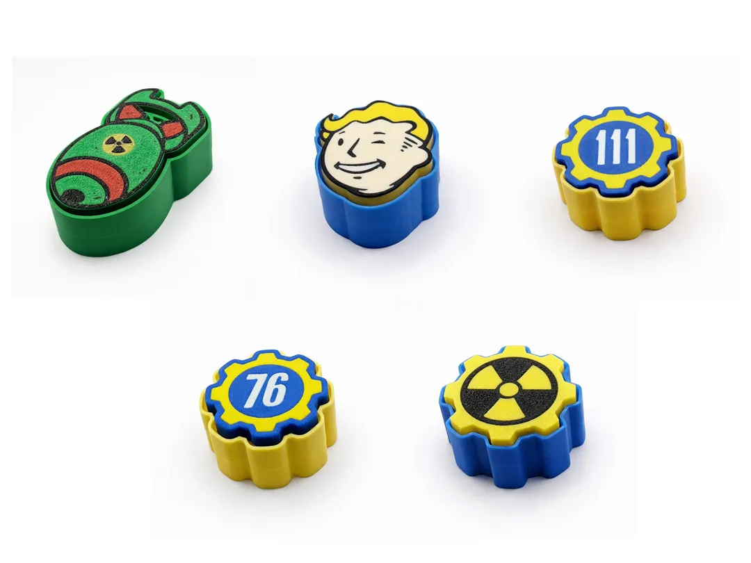 Fallout - Fidget Clicker Serie 2 – Kostenloses 3D-Druckmodell – MakerWorld