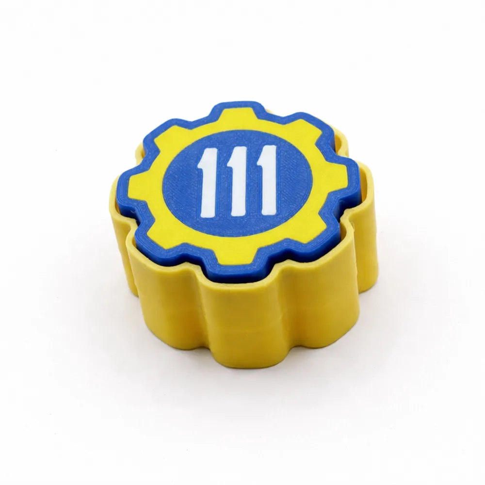 Fallout - Fidget Clickers Series 2 - Free 3D Print Model - MakerWorld