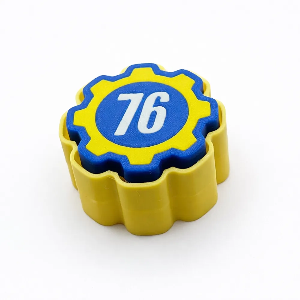 Fallout - Fidget Clickers Series 2 - Free 3D Print Model - MakerWorld