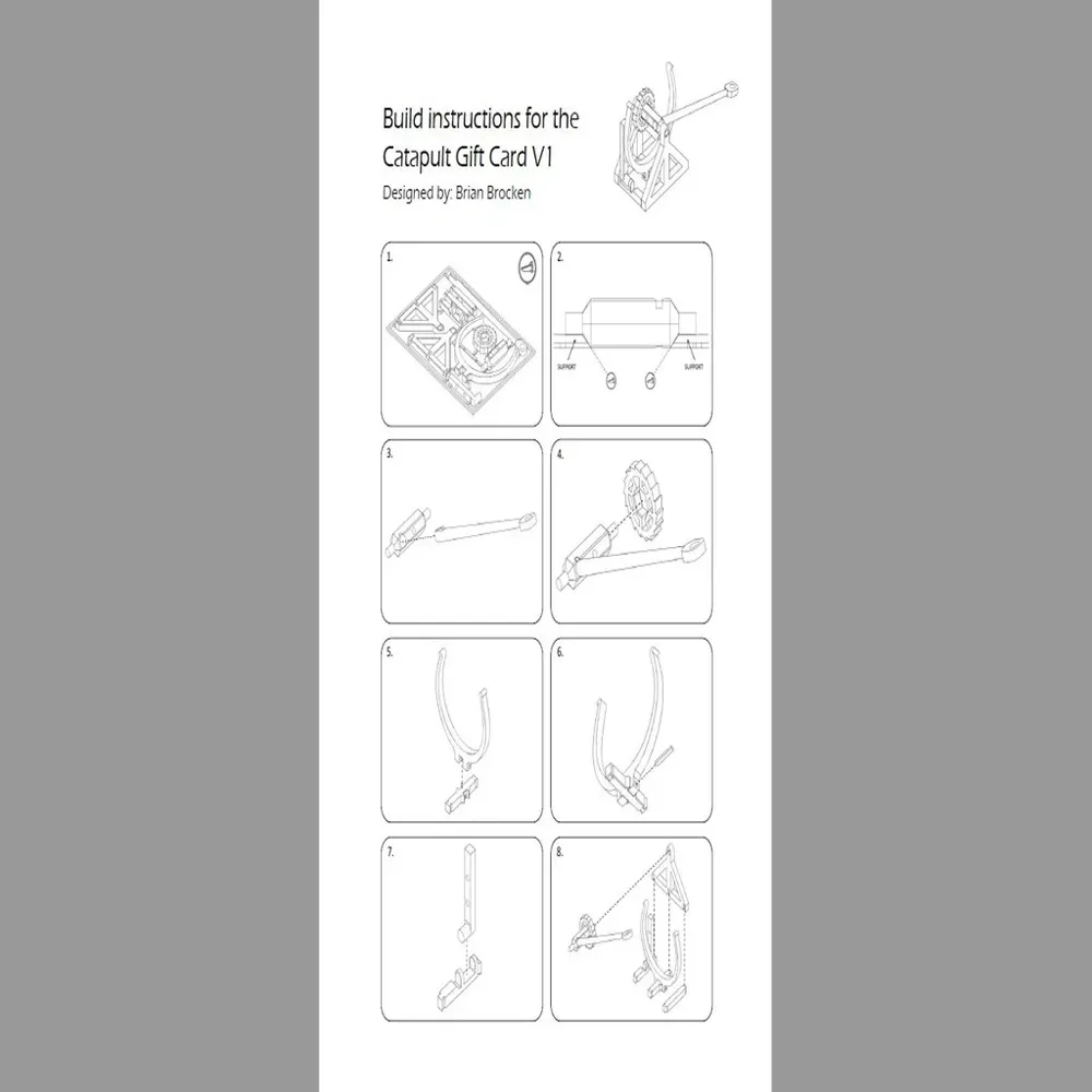 Fully printable catapult by jkmayfield26 - MakerWorld