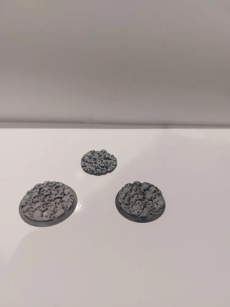 Skulls Base & Topper 8 sizes - D&D 40K Pathfinder by dungeons and ...