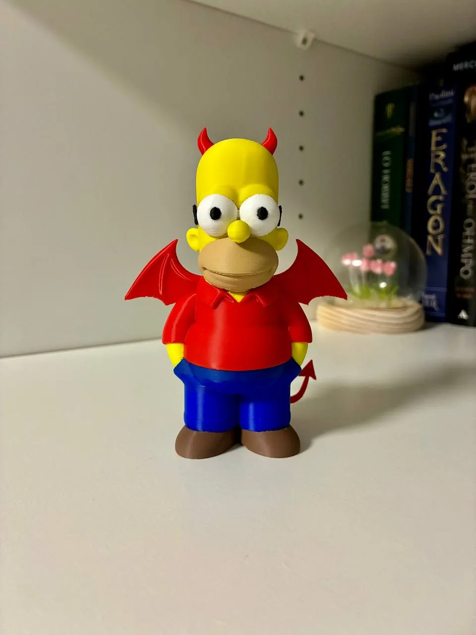 Devil Homer Simpson by lucamoretti86 MakerWorld: Download Free 3D Models