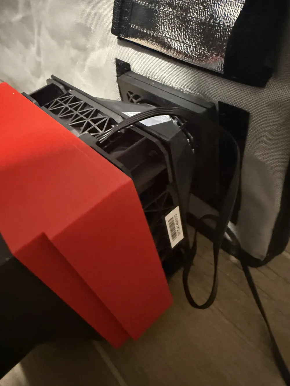 Topcube Printer Case Exhaust Fan with HEPA Filter - Free 3D Print Model ...