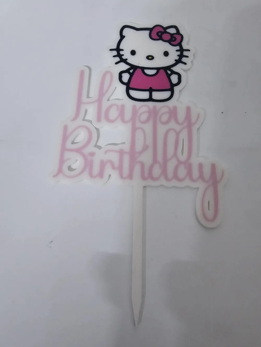 Hello Kitty Happy Birthday cake topper by J.TrognotMakerWorld: Download ...