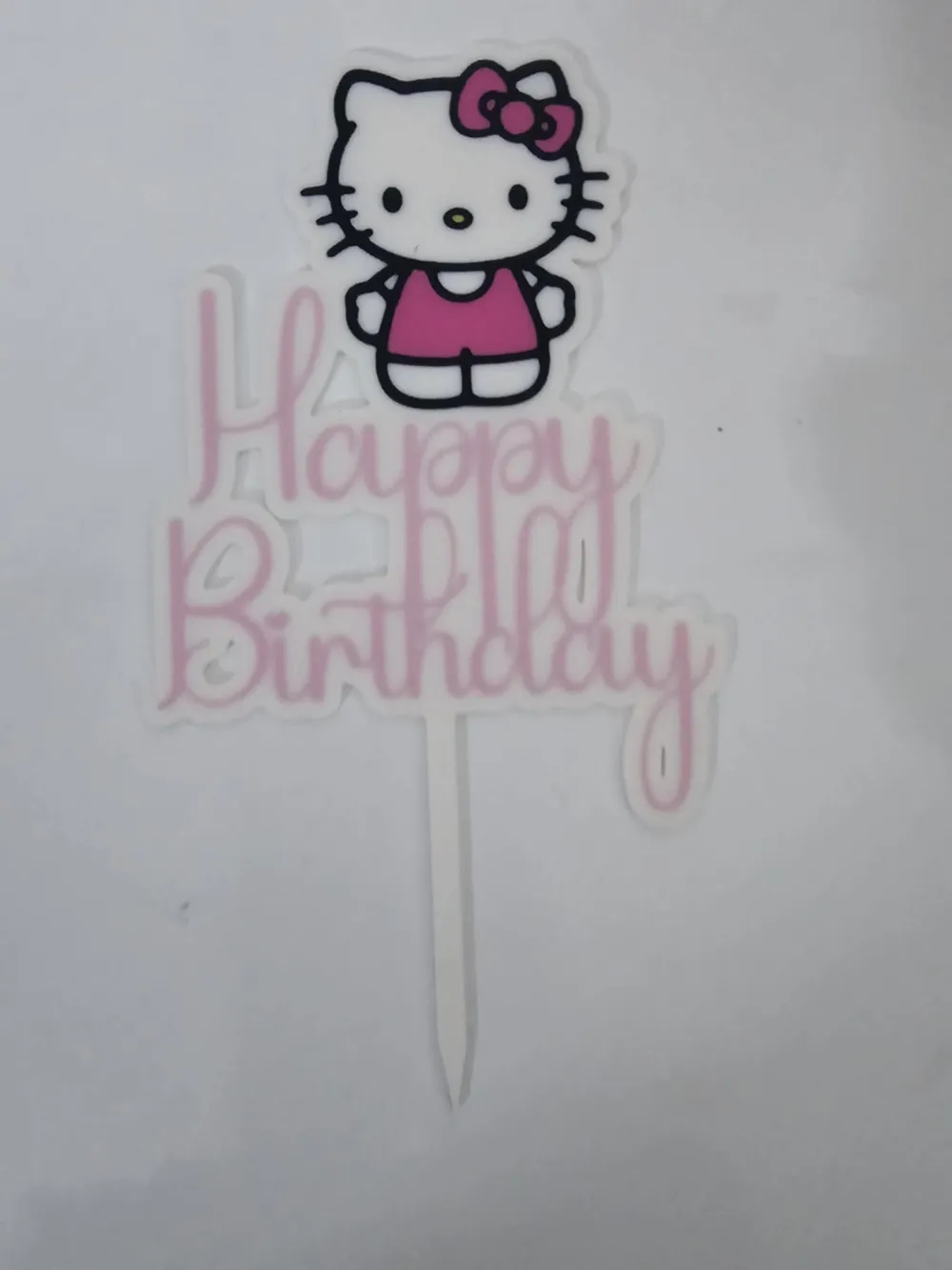 Hello Kitty Happy Birthday cake topper by J.TrognotMakerWorld: Download ...