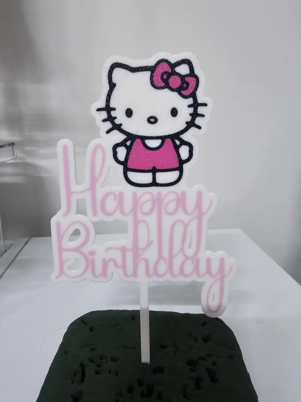 Hello Kitty Happy Birthday cake topper by J.TrognotMakerWorld: Download ...