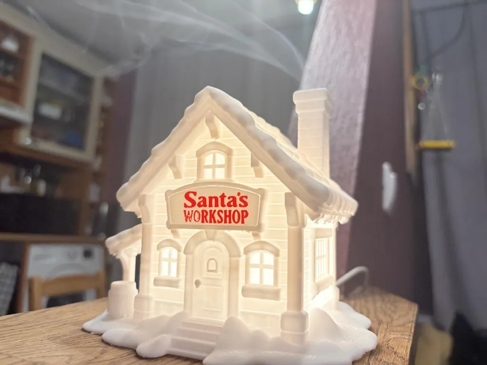 Santas Workshop - Free 3D Print Model - MakerWorld