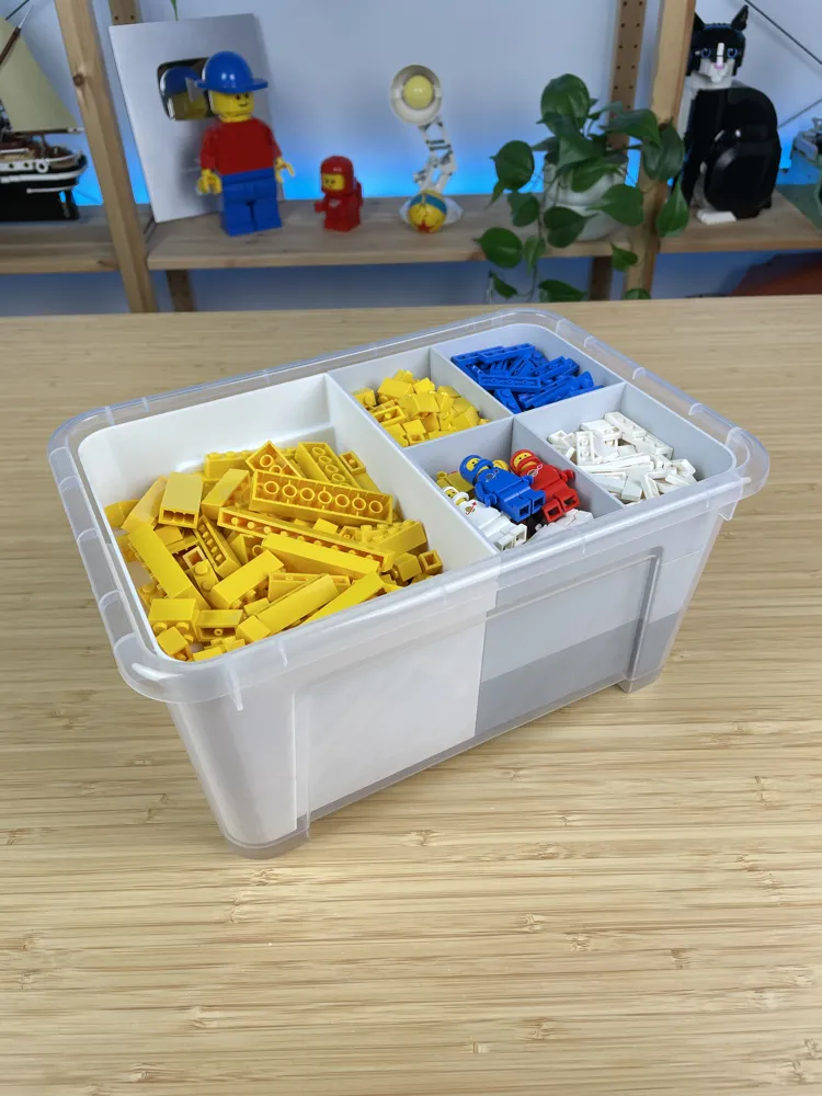 IKEA Samla deep inserts for danish plastic bricks by Tiago Catarino ...