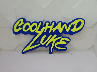Luke Humphries Logo/Sign - Free 3D Print Model - MakerWorld