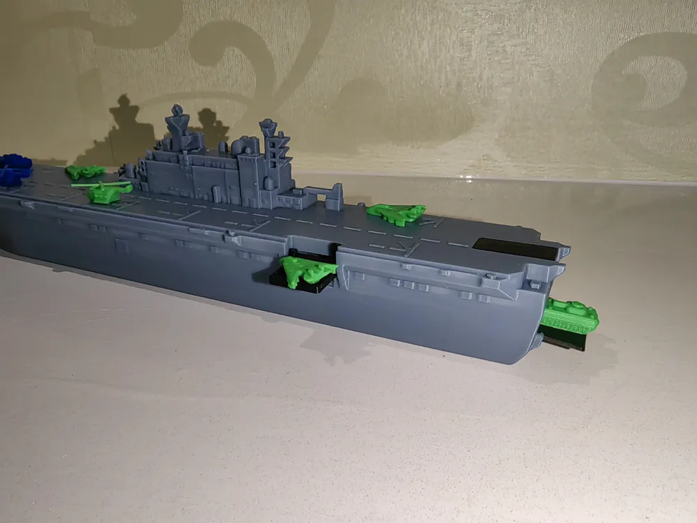 Tarawa-class Amphibious Assault Ship -- Assembly Version - Free 3D ...