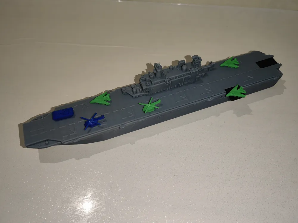 Tarawa-class Amphibious Assault Ship -- Assembly Version - Free 3D ...