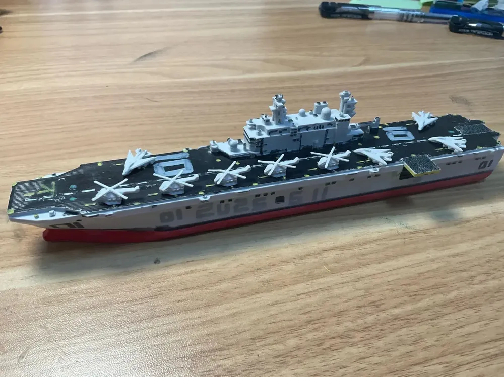 Tarawa-class Amphibious Assault Ship -- Assembly Version - Free 3D ...