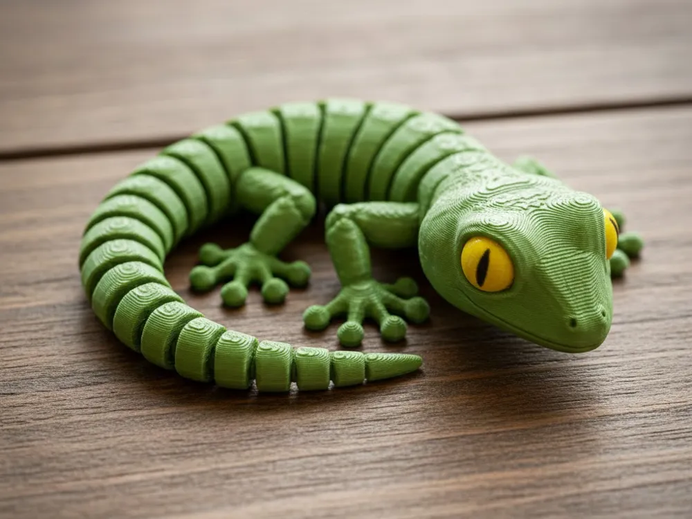 gecko - Free 3D Print Model - MakerWorld
