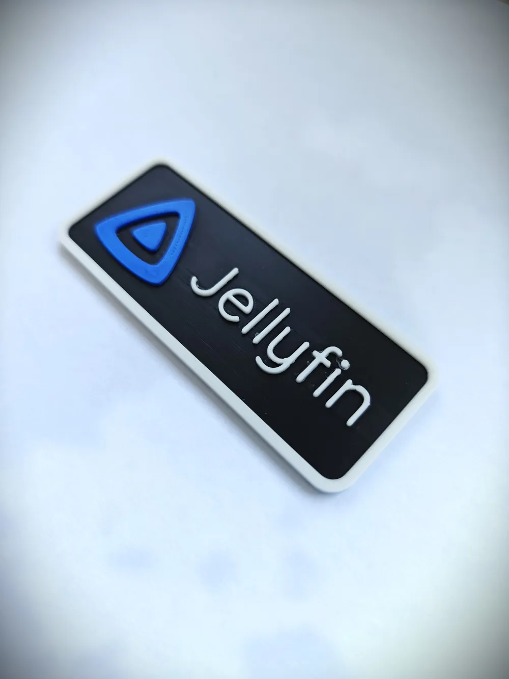 Señal de Insignia con Logo de Jellyfin por Hopkins MakerWorld: Descarga ...